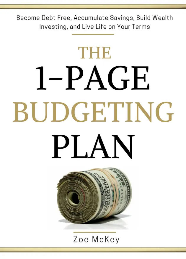 The 1-Page Budgeting Plan : Become Debt Free, Accumulate Savings, Build ...