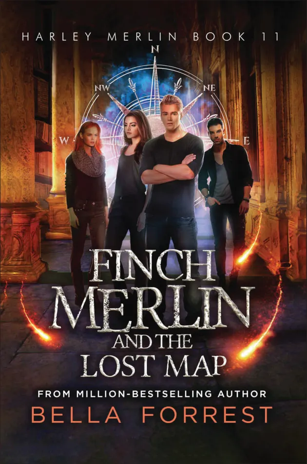 Finch Merlin and the Lost Map | E-book | Bella Forrest | Nextory
