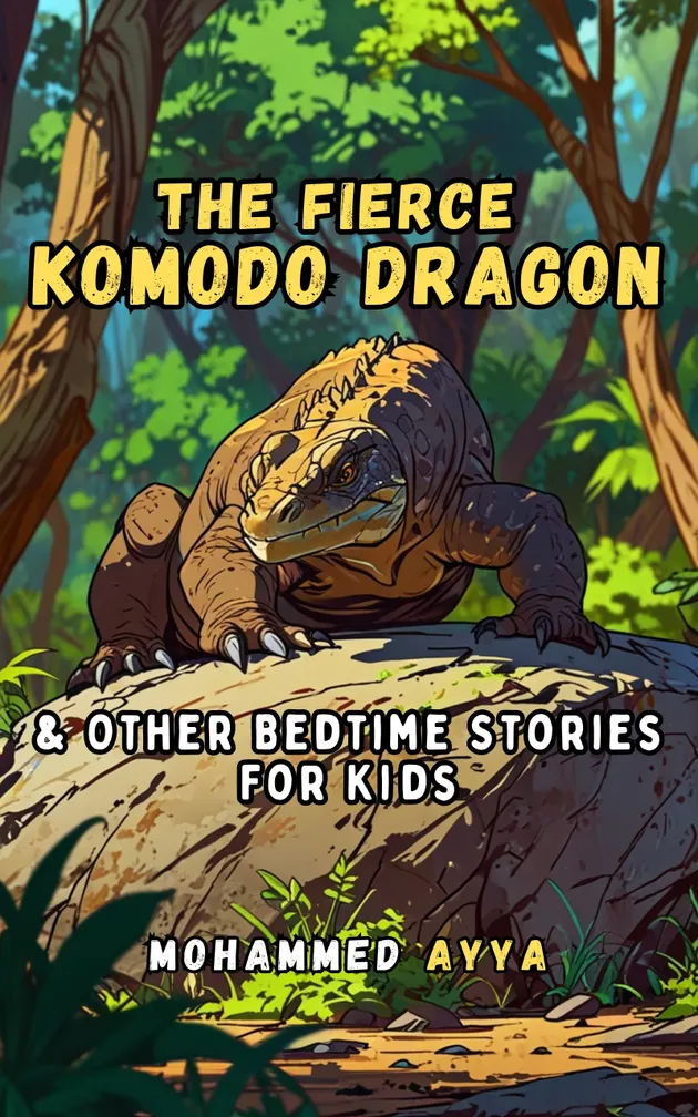 The Fierce Komodo Dragon | E-book | Mohammed Ayya | Nextory