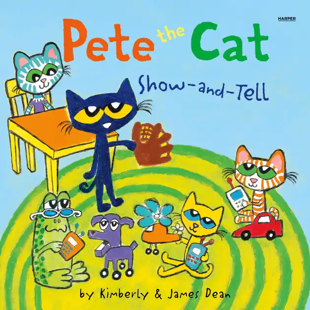 Pete the Cat: Show-and-Tell : Includes Over 30 Stickers! – Audiolibro ...