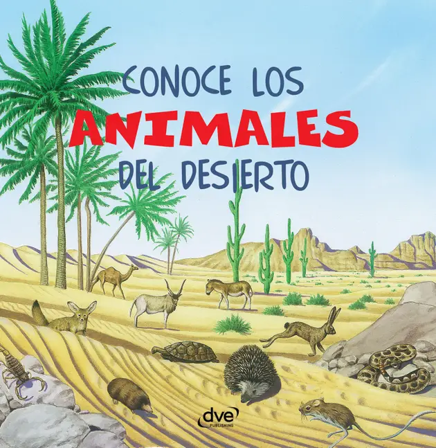 Conoce Los Animales Del Desierto Livre Numérique Editorial De