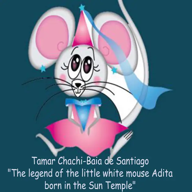 The legend of the little white mouse Adita born in the Sun Temple ...