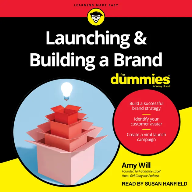 Launching & Building A Brand For Dummies | Livre Audio | Amy Will | Nextory