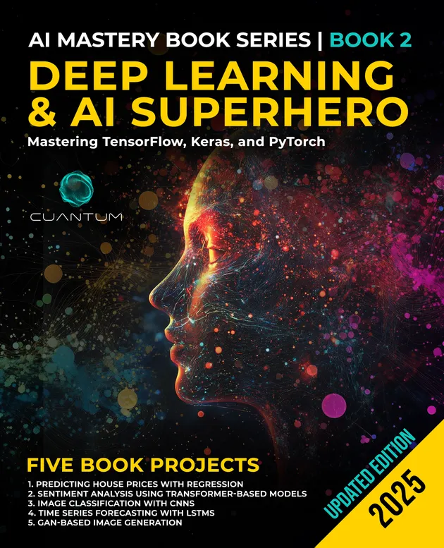 Deep Learning and AI Superhero : An in-depth guide to mastering TensorFlow, Keras, PyTorch, and ...
