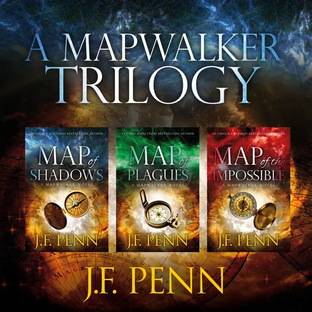 A Mapwalker Trilogy : Map Of Shadows, Map Of Plagues, Map Of The ...
