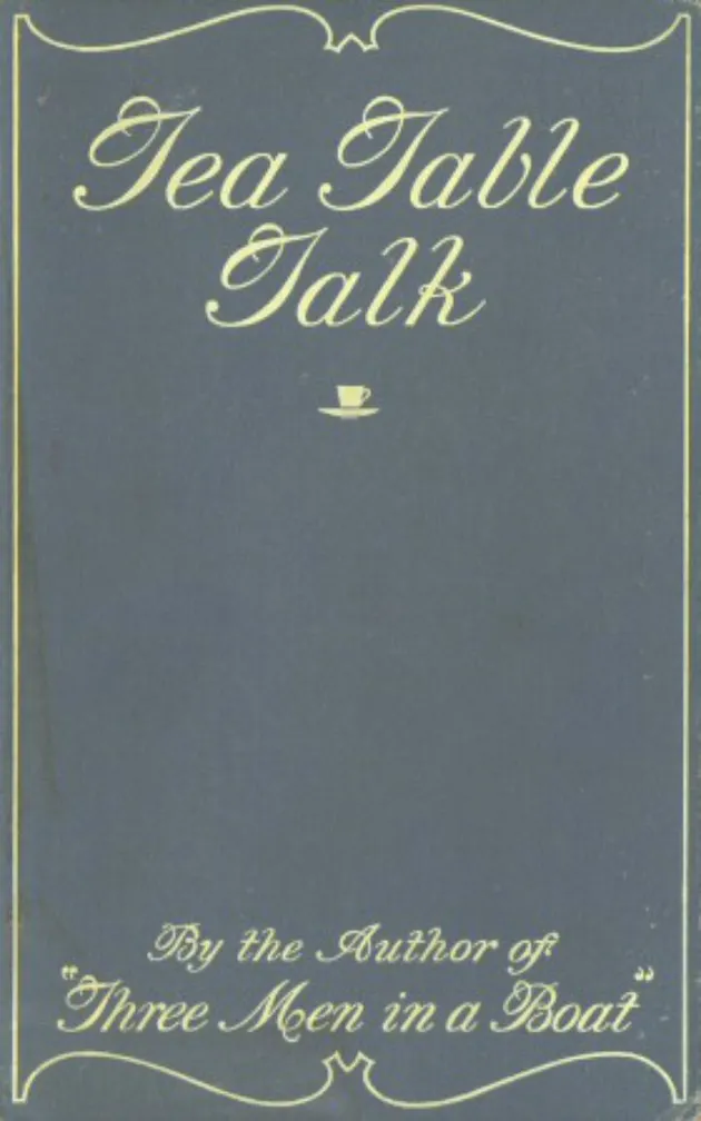 Tea-Table Talk – E-book – Jerome K Jerome – ISBN 9783736412095