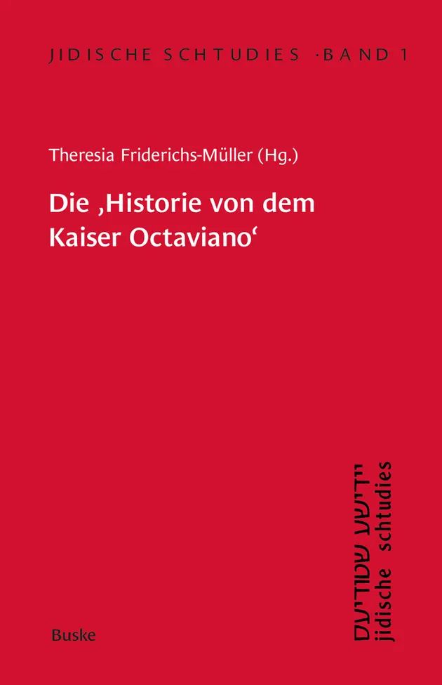 Die Historie von dem Kaiser Octaviano : Transkription der Fassung des ...