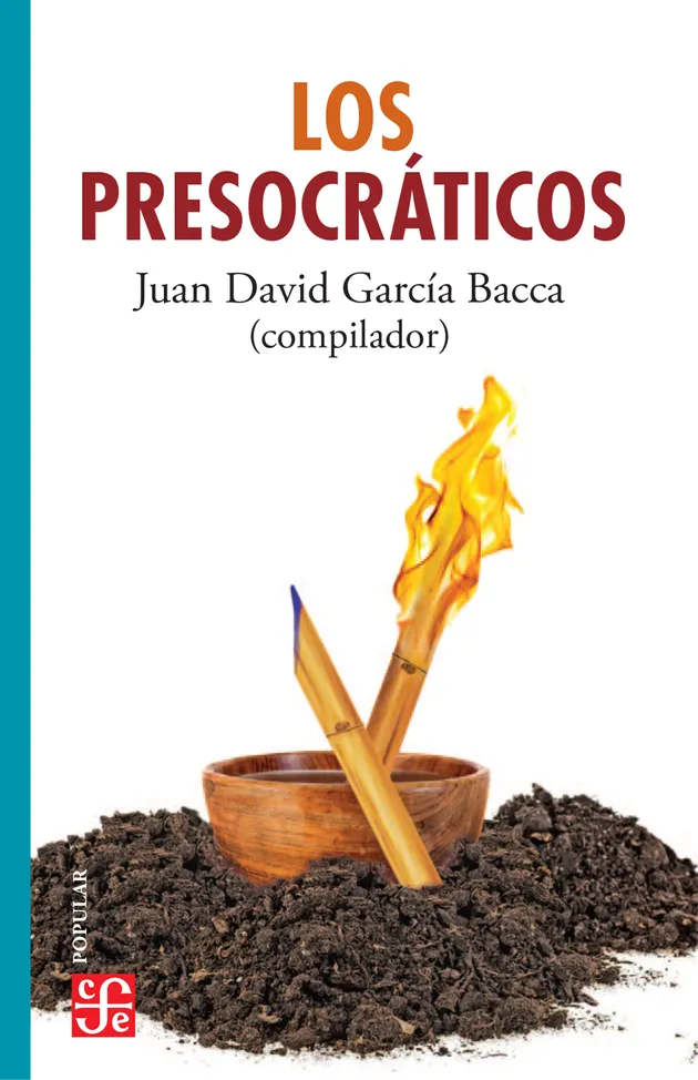 Los presocráticos – E-book – Juan David García Bacca – ISBN 9786071648129