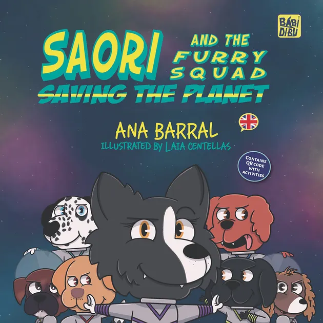 Saori and the Furry Squad Saving the Planet | E-book | Ana Barral | Nextory