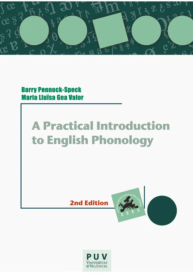 A Practical Introduction to English Phonology, 2nd. Edition – Livre numérique – M. Gea Valor ...