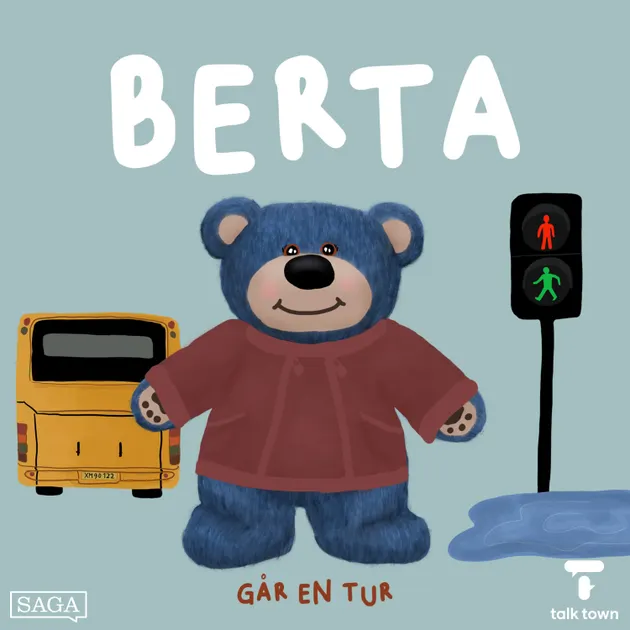 Bamsen Berta går en tur | Audiolibro | Anna Svensmark Møller | Nextory