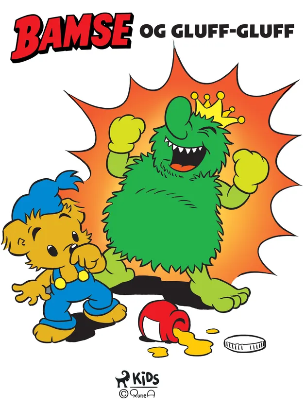 Bamse og Gluff-Gluff – E-book – Lisbeth Wremby – ISBN 9788728089200