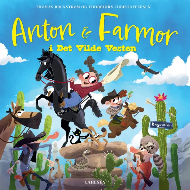 Anton og farmor i det vilde vesten – Ljudbok och E-bok – Thomas ...