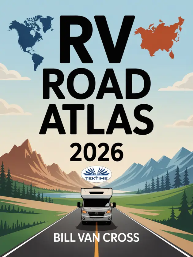 RV Road Atlas 2026 : Detailed Maps & Routes For RVing, Camping, And ...