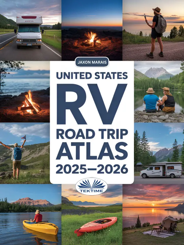 United States RV Road Trip Atlas 2025-2026 : Detailed Maps To Scenic ...