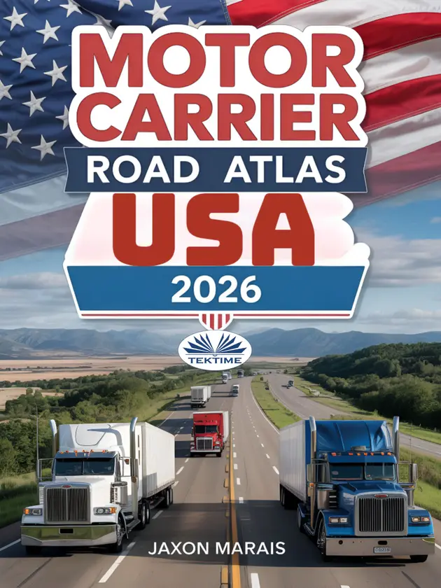 Motor Carrier Road Atlas USA 2026 : Full-Color, Large-Scale Trucking ...