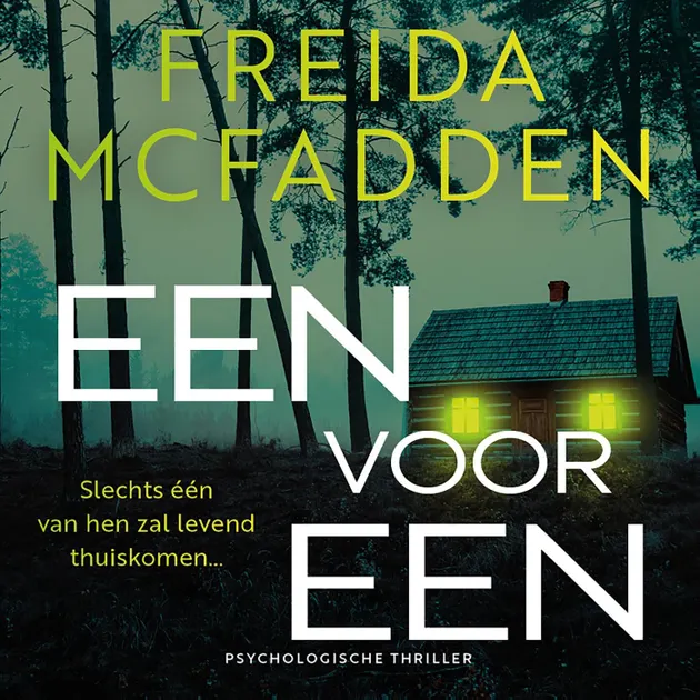 Een voor een : Slechts een van hen zal levend thuiskomen... – Audioboek ...