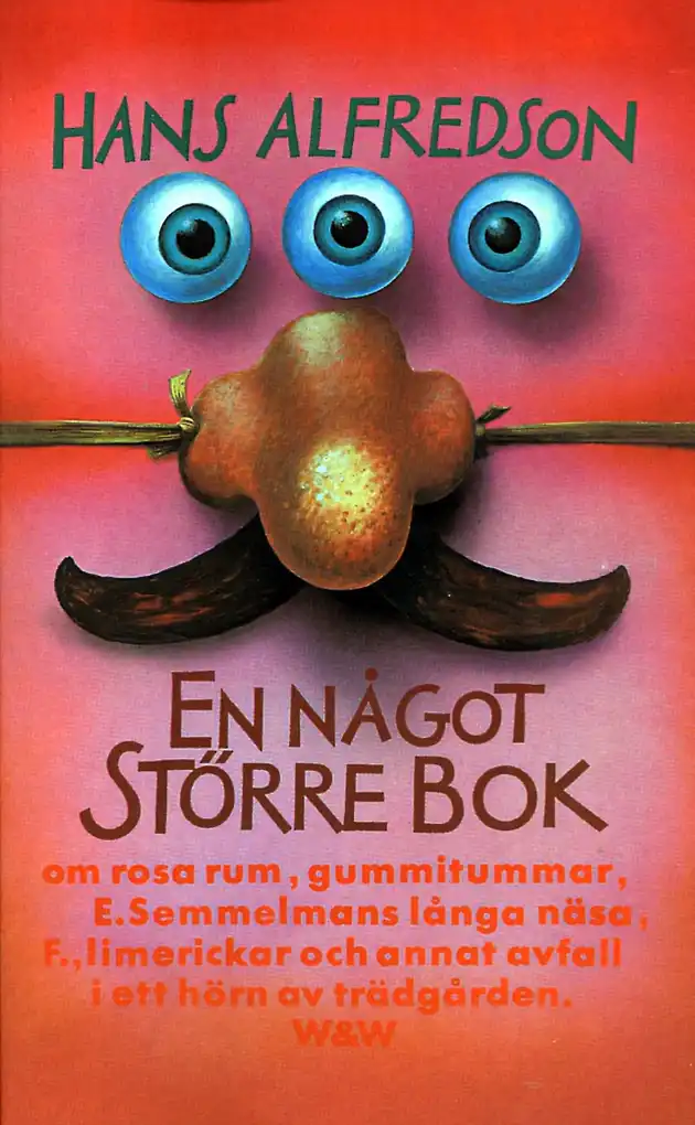 En något större bok : om rosa rum, gummitummar, E. Semmelmans långa ...