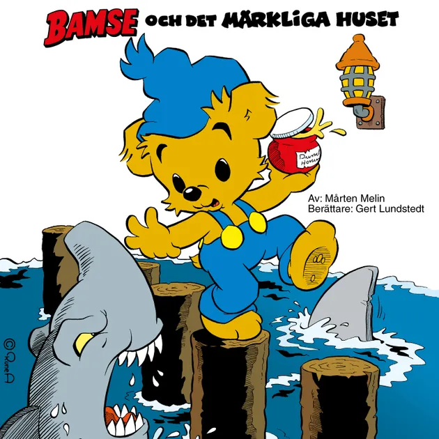 Bamse och det märkliga huset | audiolibro y e-book | Mårten Melin | Nextory