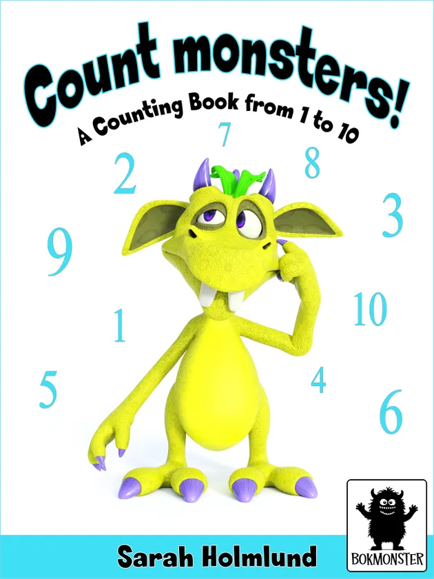 Count monsters! A Counting Book from 1 to 10 | E-book | Sarah Holmlund ...
