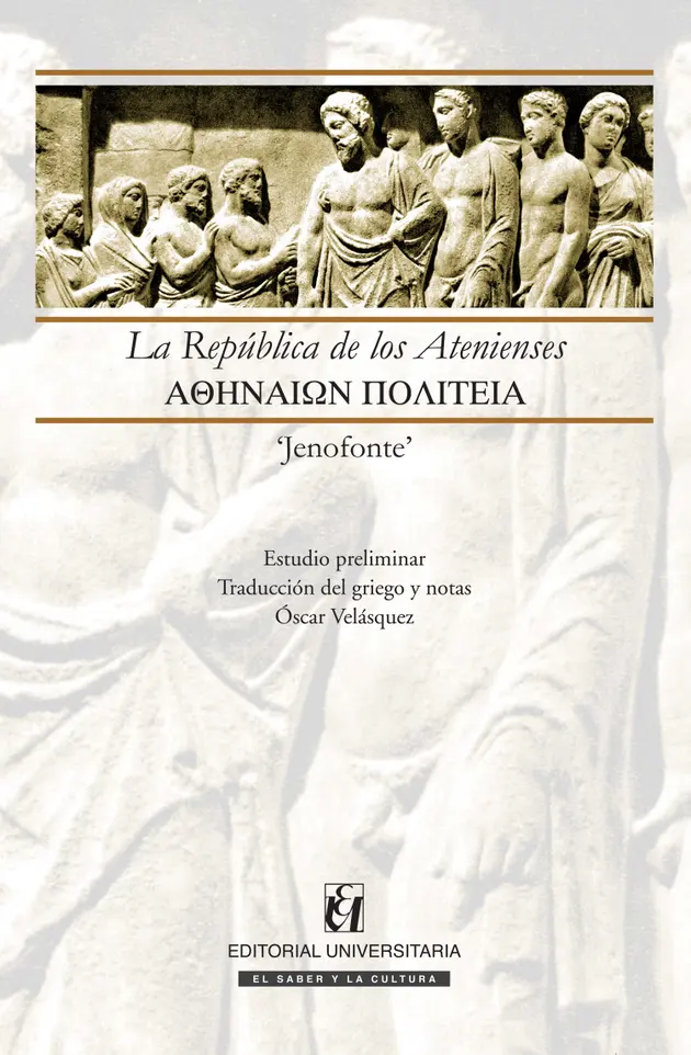 La república de los Atenienses : ΑΘΗΝΑΙΩΝ ΠΟΛΙΤΕΙΑ – E-book – Jenofonte ...