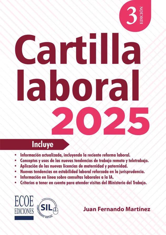 Cartilla laboral 2025 – E-book – Juan Fernando Martínez Mendoza – ISBN ...