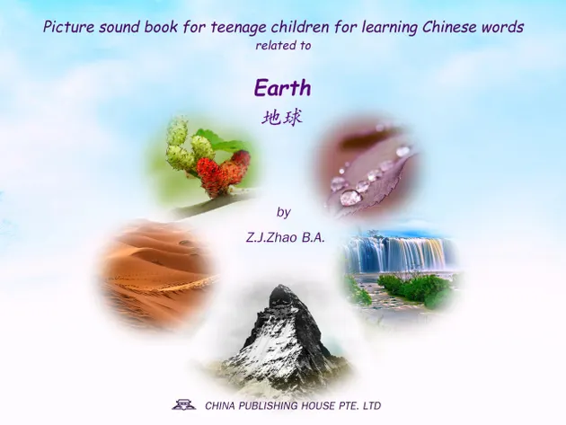 Picture sound book for teenage children for learning Chinese words ...