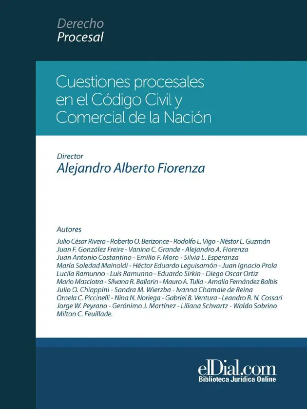 Cuestiones procesales en el Código Civil y Comercial de la Nación – E ...
