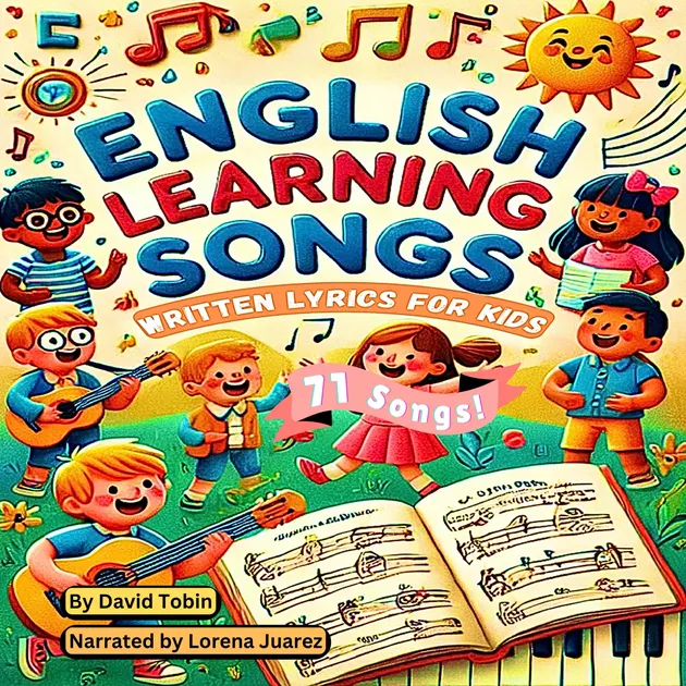 English Learning Songs: Written Lyrics for Kids : – Livre audio – David ...