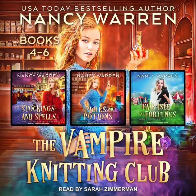 The Vampire Knitting Club Boxed Set : Books 4-6 – Audiolibro – Nancy ...